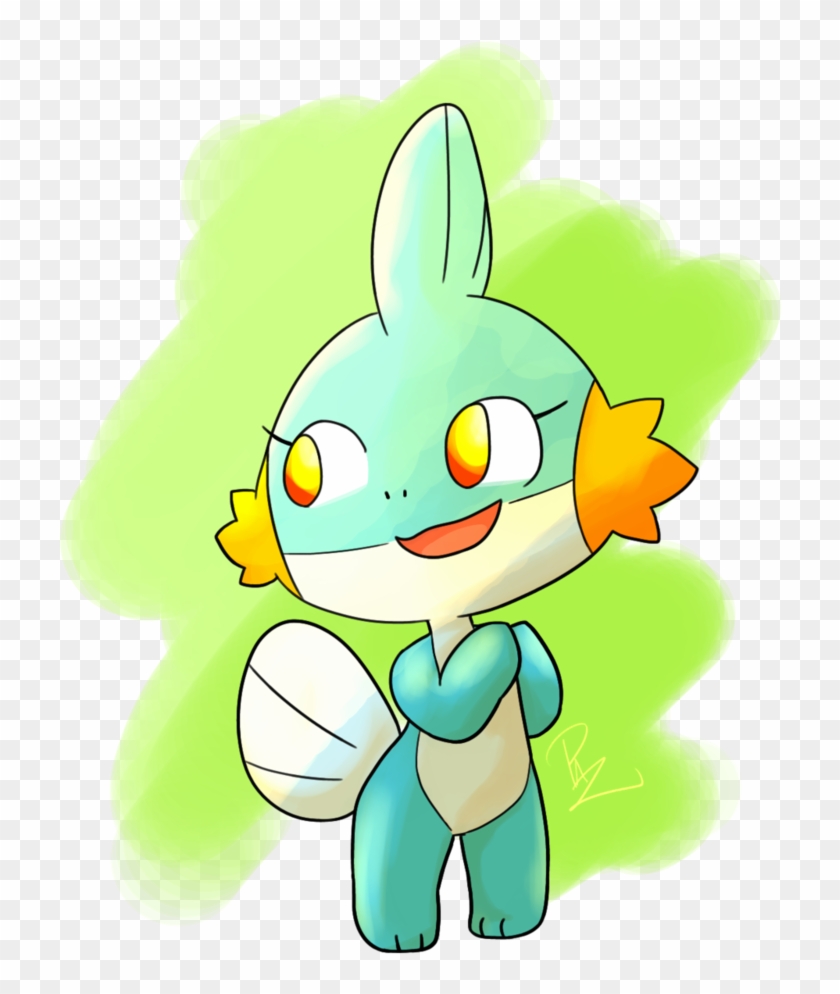 Female Mudkip [read Disc - Cartoon - Free Transparent PNG Clipart ...